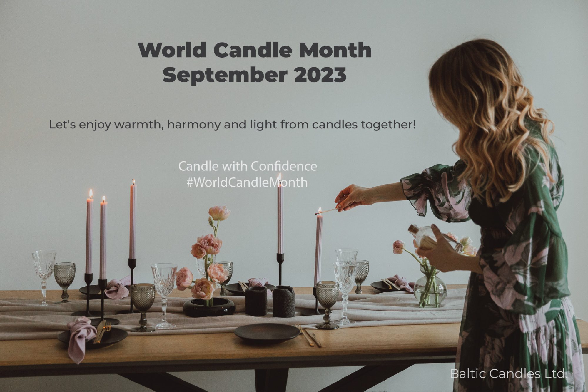 World Candle Month- September is here! - Baltic Candles LTD